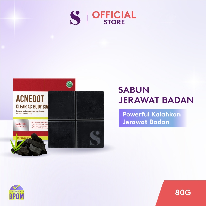 Somethinc Acnedot Clear AC Body Soap | Shopee Singapore