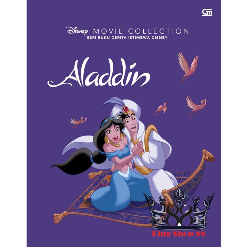 Disney Movie Collection Aladdin Children's Story Book | Shopee Singapore