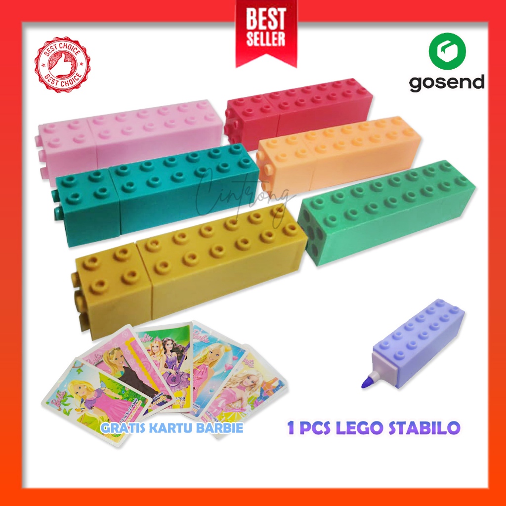 Lego Markers Lego Stabilo Bonus Card 1pcs | Shopee Singapore