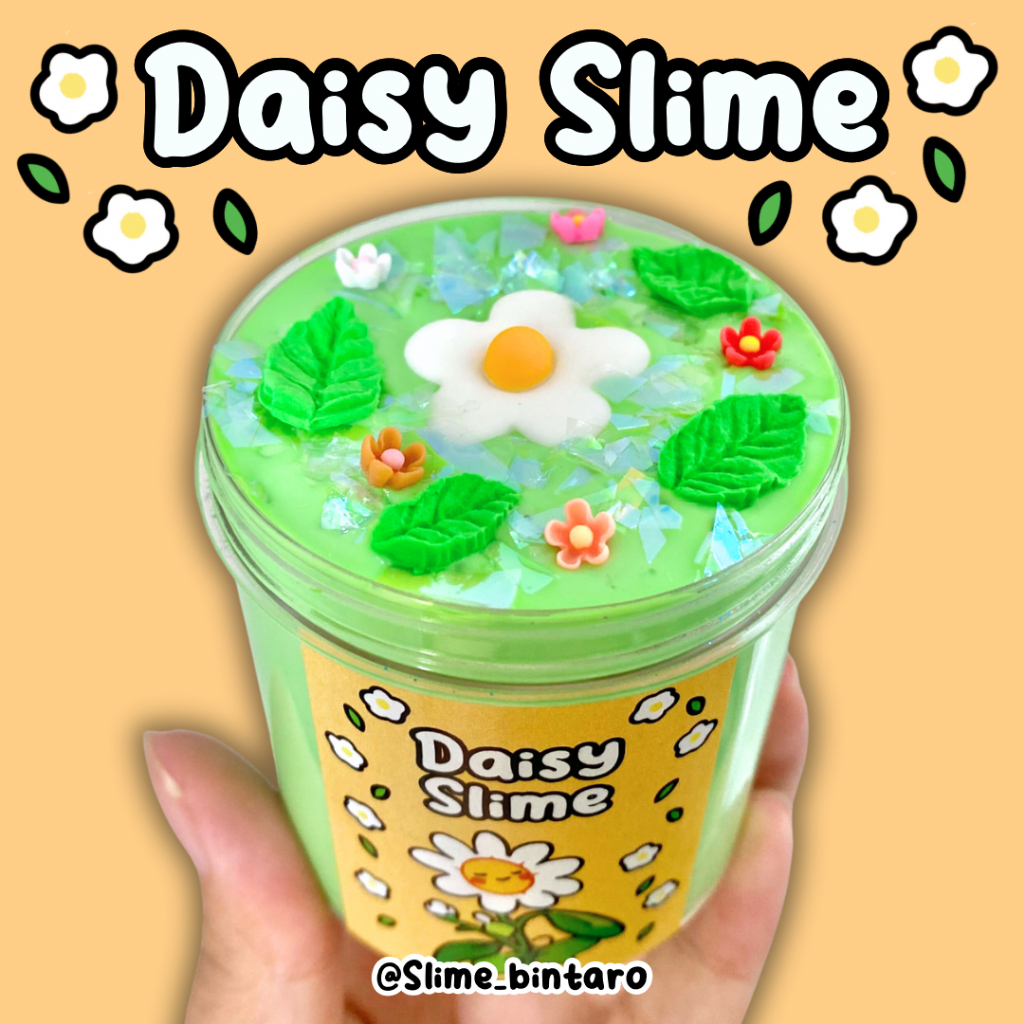 Daisy CLAY ORIGINAL SLIME BY SLIME BINTARO || Original SLIME || Diy ...