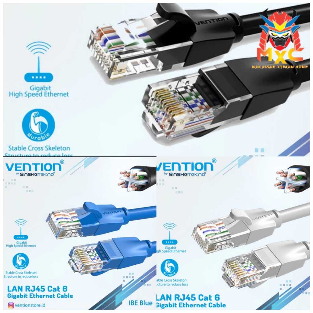 Vention IBE 5M LAN Cable RJ45 Cat6 Cat.6 Gigabit UTP LAN Cable 5M ...