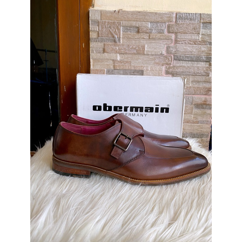 PSPGN.CO | Original branded obermain OH4546DBR men's leather shoes ...
