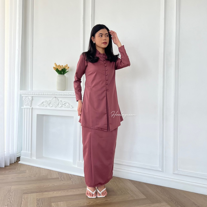 Hoolaqueen - One Set Button Toyobo - Set Kurung Melayu - Baju Kondangan ...