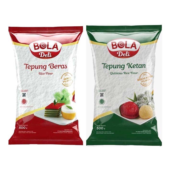 Deli ball flour 500gr / sticky rice flour deli balls 500gr / rice flour ...