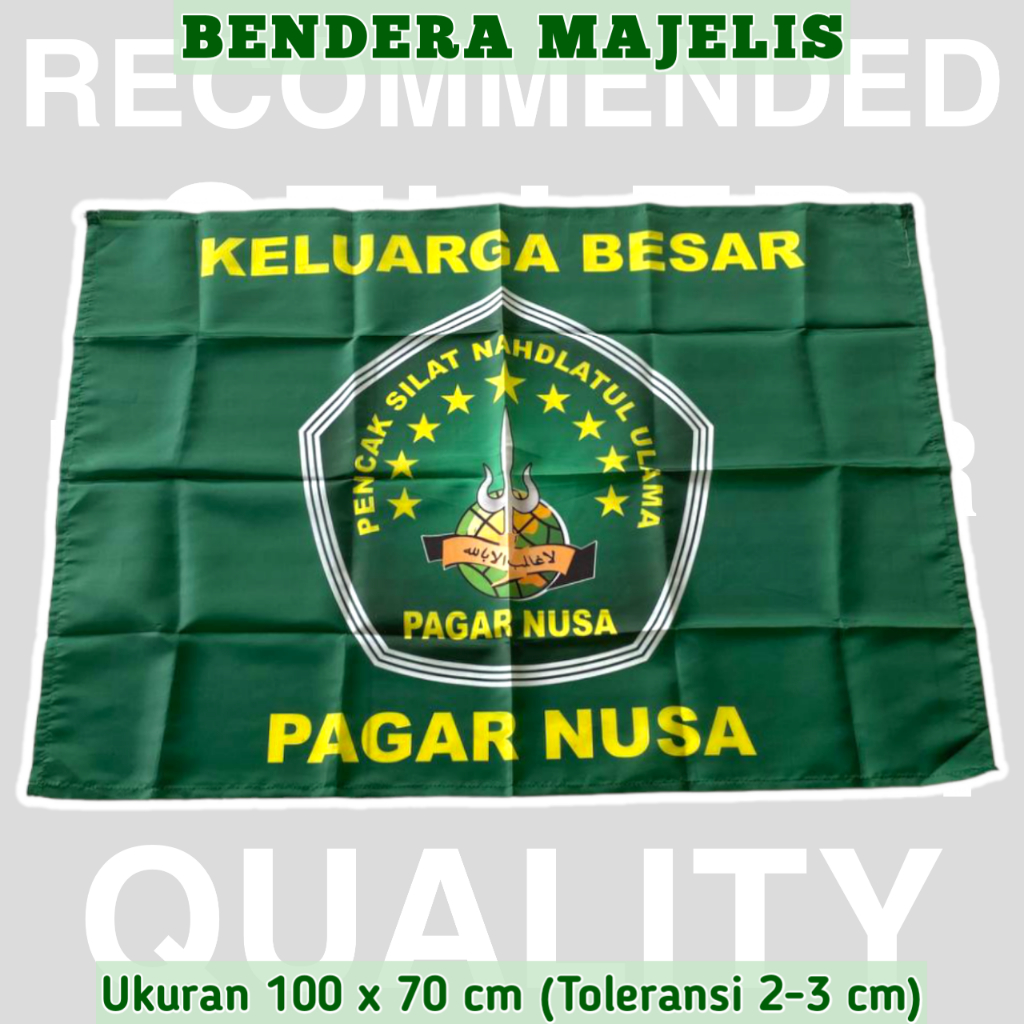Nusa Fence Flag / Syekhermania Assembly Flag / Sholawat Assembly Flag ...