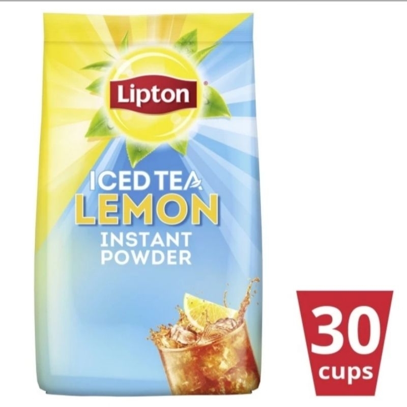 Lipton Iced Tea Lemon 510g Instant Iced Tea Flavored Powder Drink ...