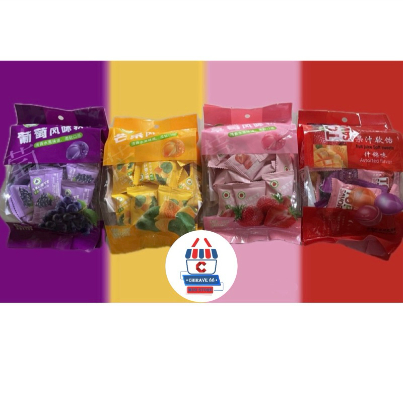 Chen Liang Ji - Assorted Flavored Jelly Candy (Stroberries, Grapes ...