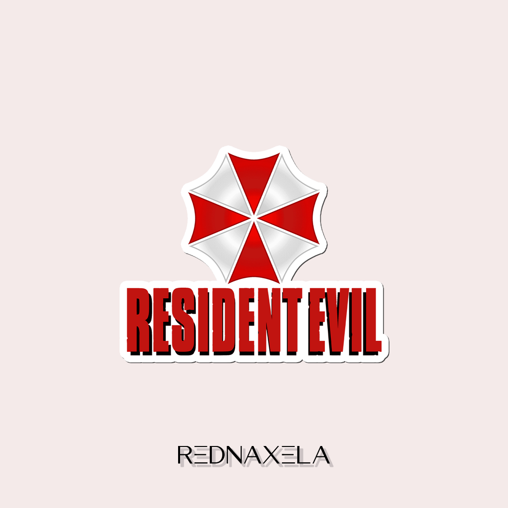 Resident Evil Vinyl Sticker Outdoor Suitcase Sticker Waterproof Sticker ...