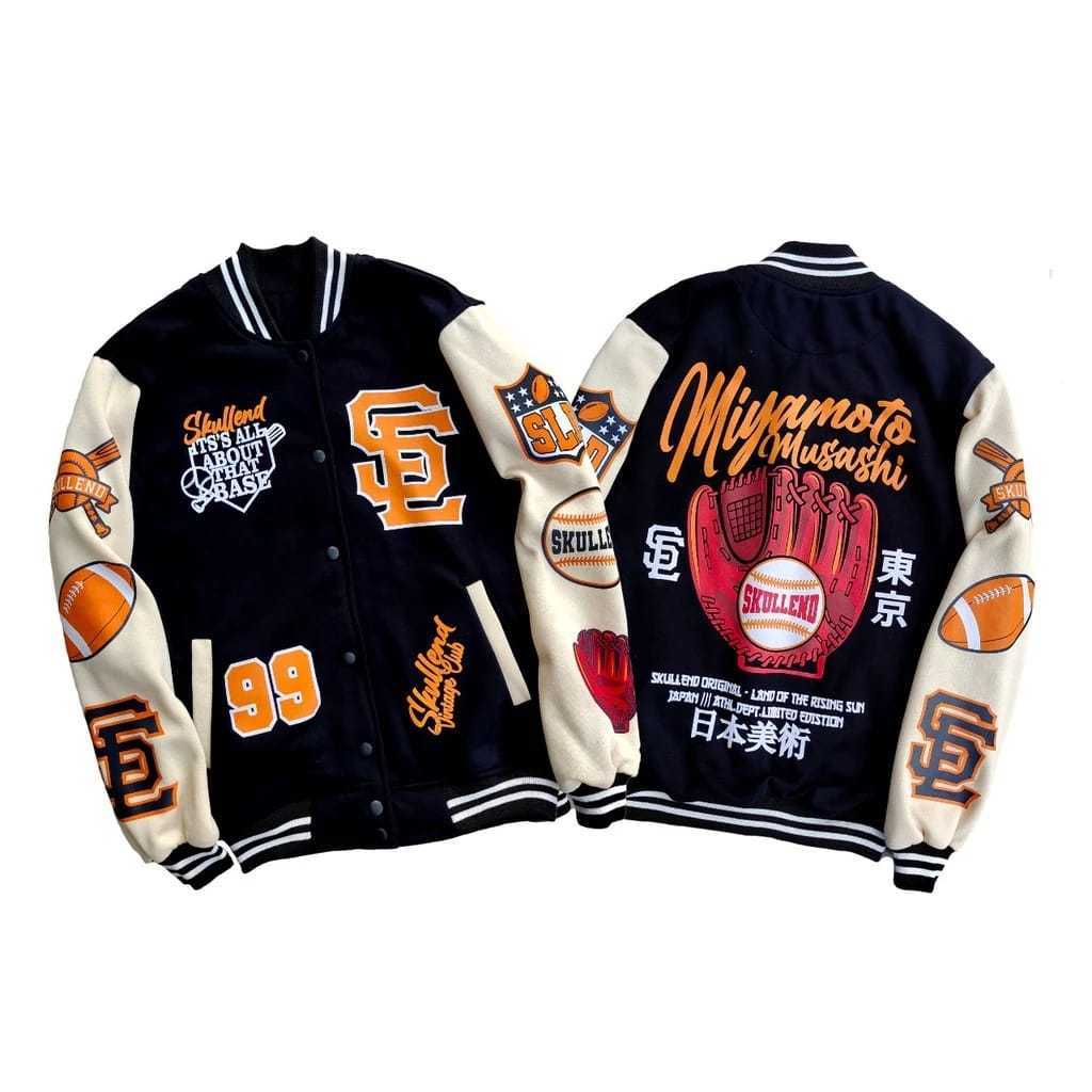 Men's Varsity 99 Baseball Jacket / Baseball Varsity Jacket Miyamoto ...
