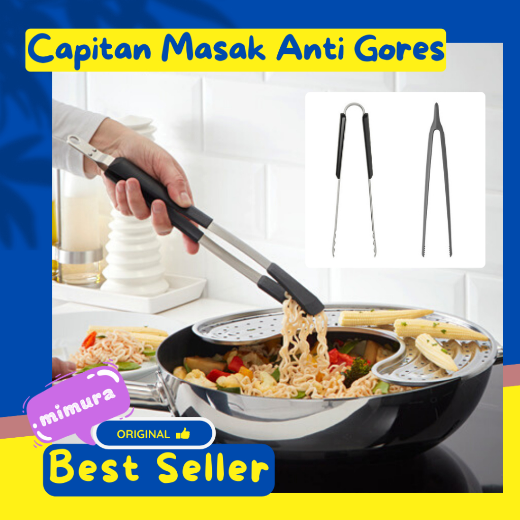 Food Tongs Serving Tong Noodle Pasta Fried Cake | Shopee Singapore