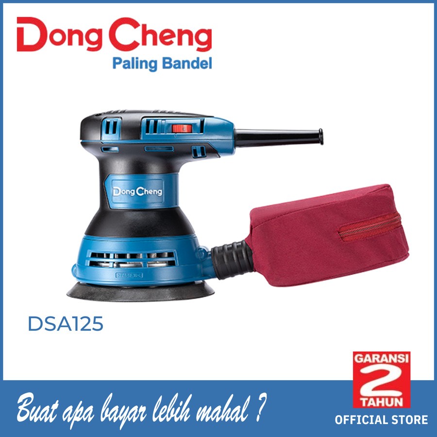 MESIN Dong CHENG DSA125 Orbital Sanding Machine Dual Action Sander ...