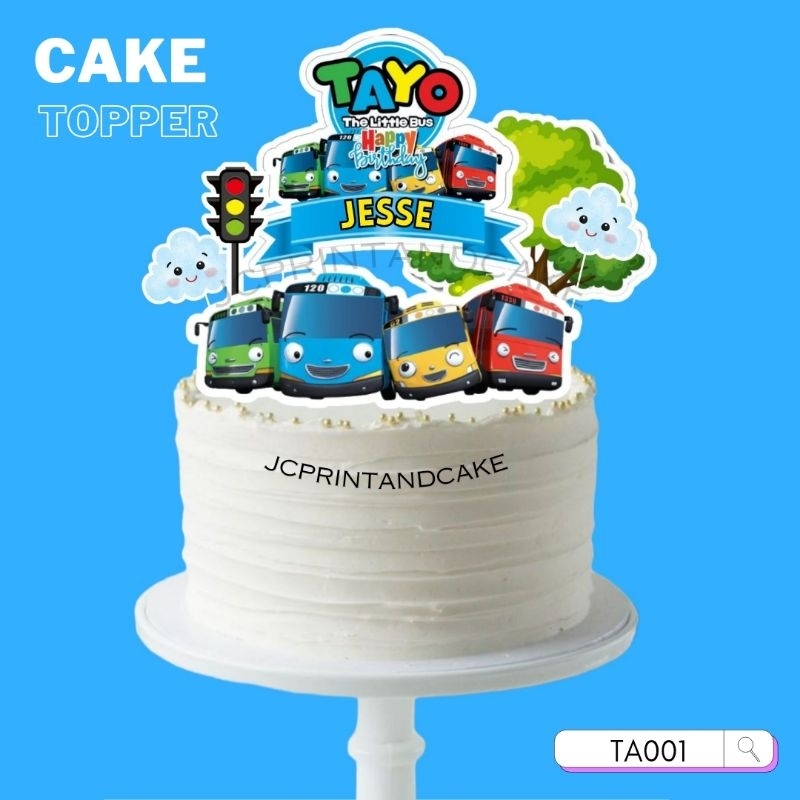 Cake topper / cupcake topper / character topper / birthday cake topper ...