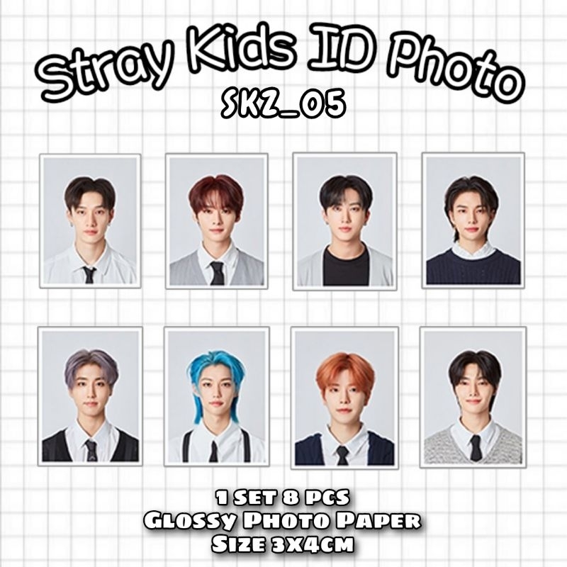 Stray Kids Nacific Pass Photo ID Photo 1 set | Shopee Singapore