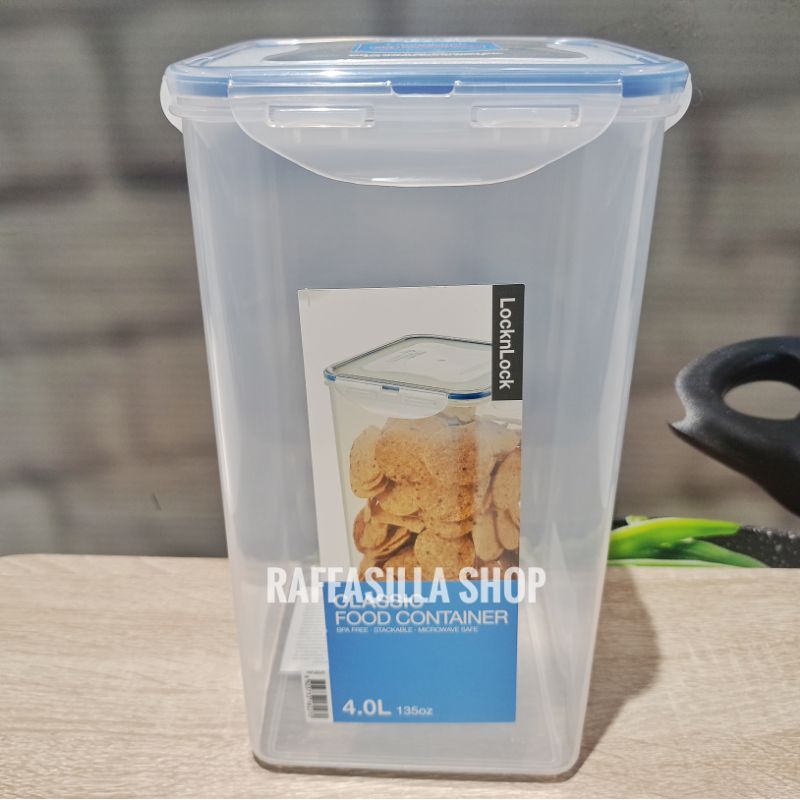 LOCK & LOCK Locknlock Food Container Classic 4.0L Lock&Lock Square Tall ...