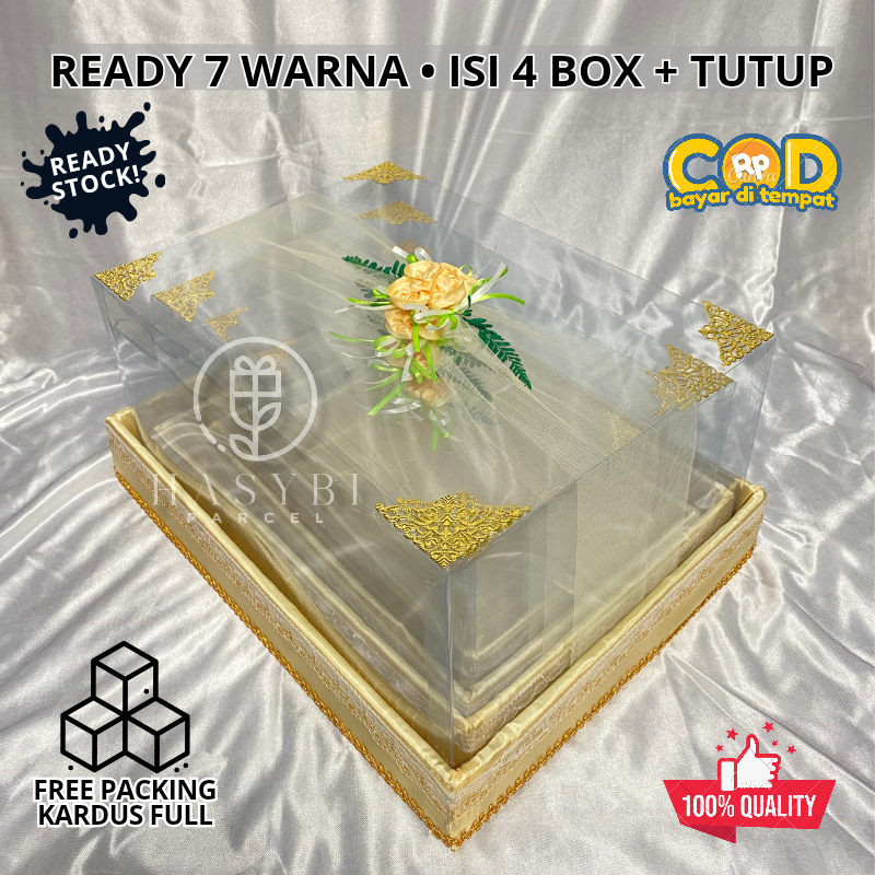 Wedding Delivery Box Premium Version Full Set Contains 4 Boxes ...