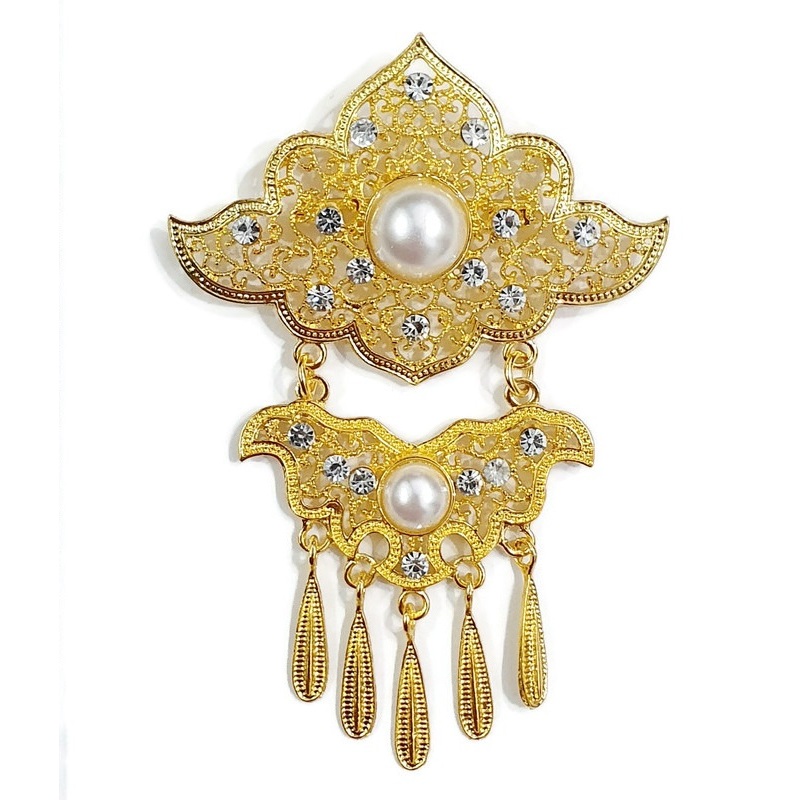 Ethnic Kebaya Brooch Stacked 2/traditional Party Brooch And Yogja ...