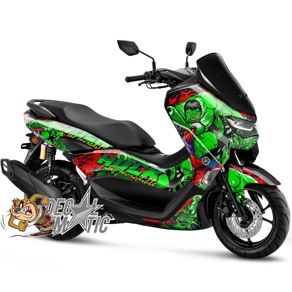 Decal NMAX Sticker Full Body Motorcycle Yamaha NMAX Old 2015 2016 2017 ...