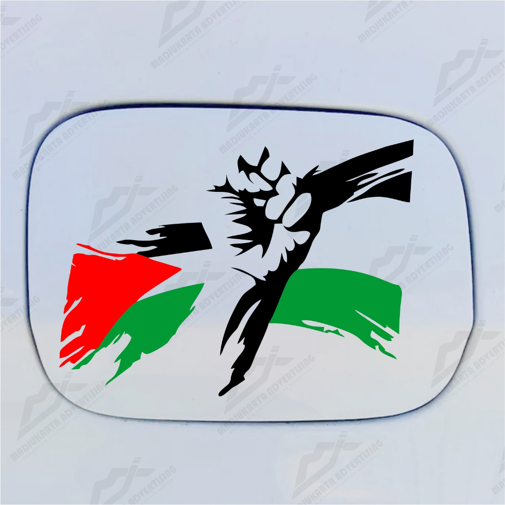 Palestine Car Tank Sticker Cutting Sticker | Shopee Singapore