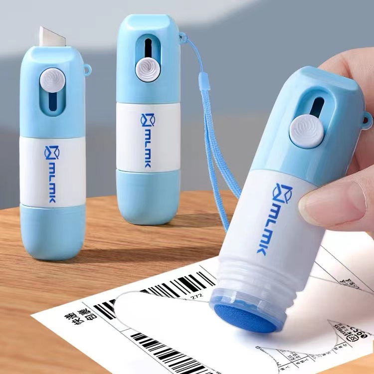 Pom Receipt Eraser 2in1 Shopping Note Address Package Stamp Delete ...