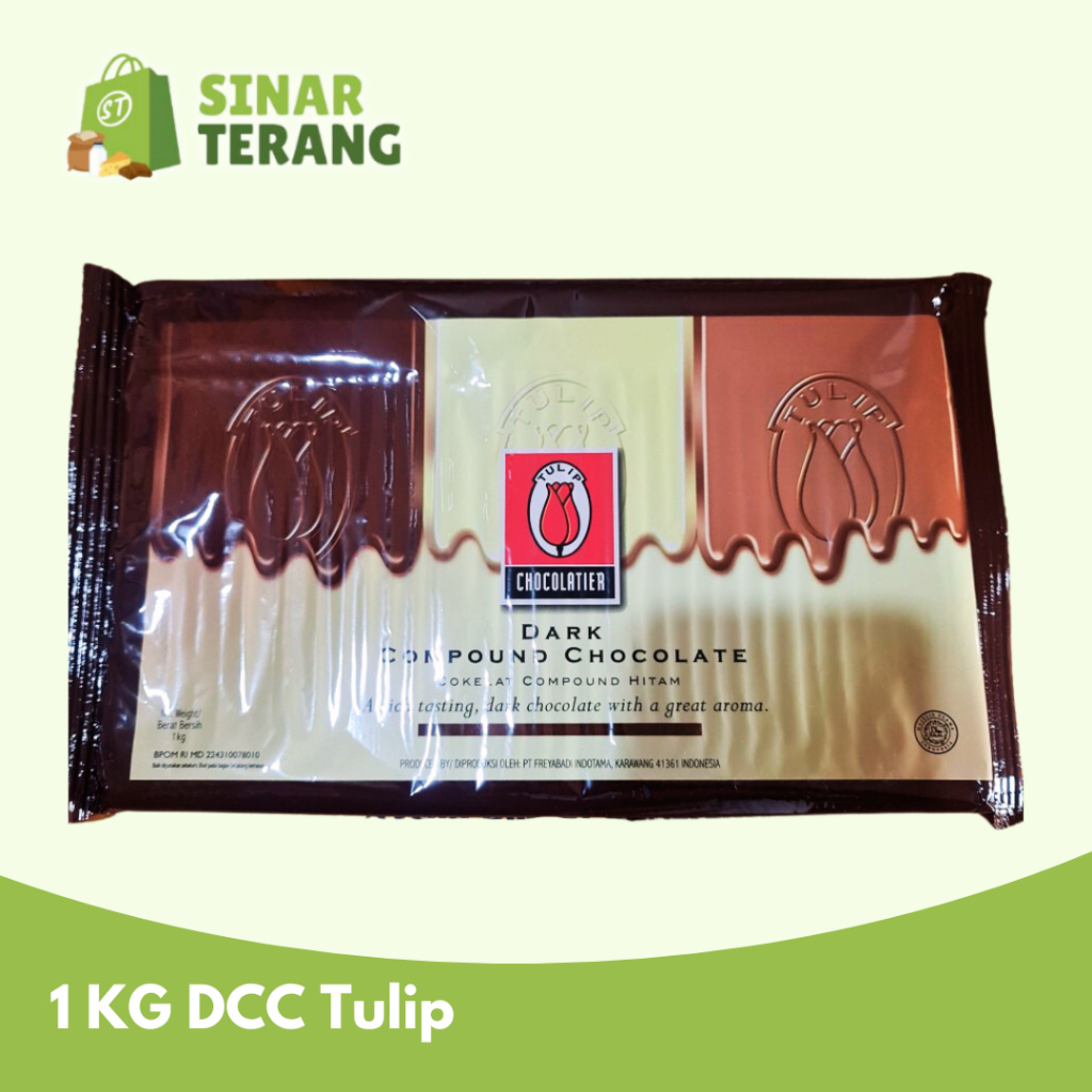 Dark Chocolate Compound Tulip 1kg Tulip Chocolate Bar/ dcc 1 KG ...