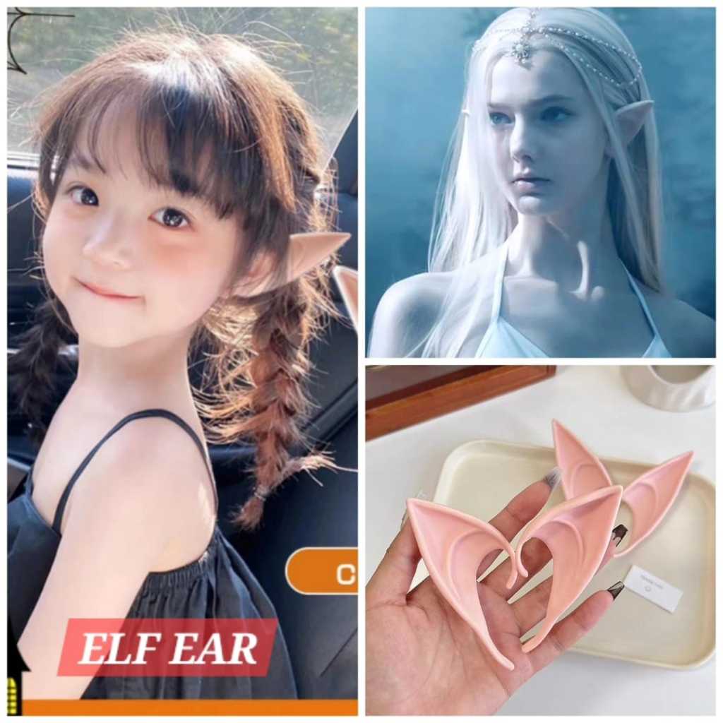 Bajukiddie ELF EAR Fairy Ears COSPLAY HALLOWEEN TINKERBELL LORD OF THE ...