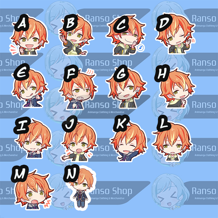 Sekai Akito Chibi Project Sticker | Shinonome Akito Chibi Vinyl Sticker ...