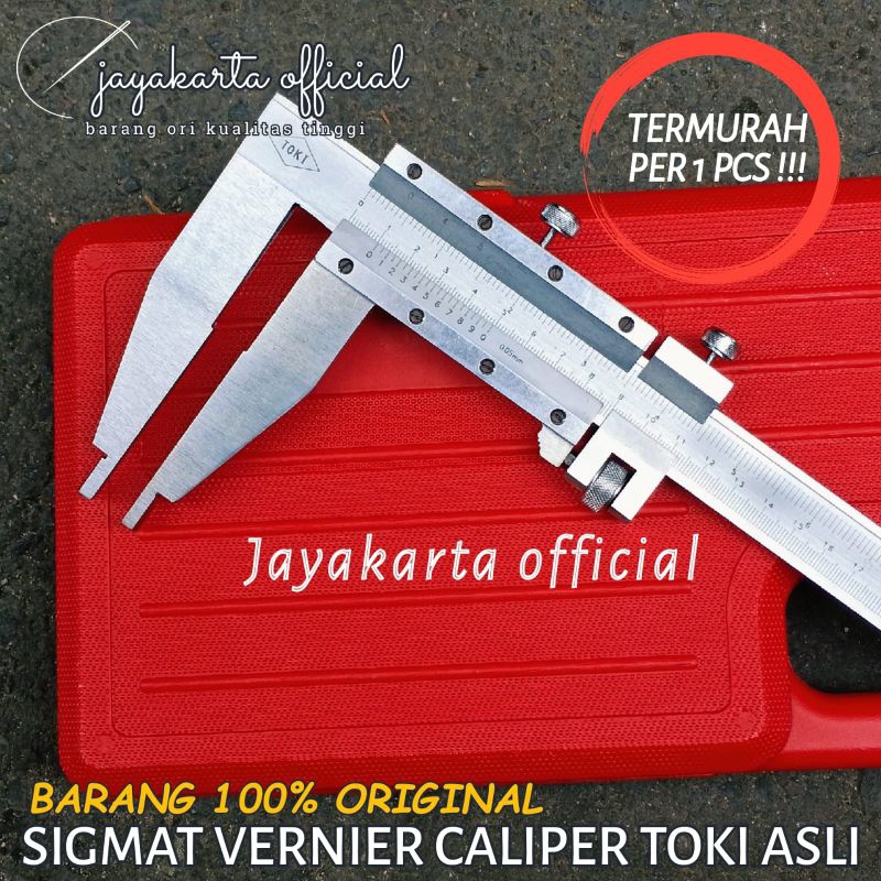 Toki caliper 20 inch/0-500mm sigmat Vernier caliper sigmat caliper Original stainless | Shopee ...