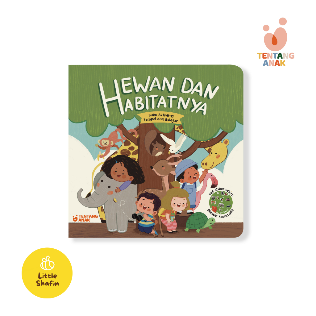 About Children - Velcro Activity Book: Animals and Their Habitats ...