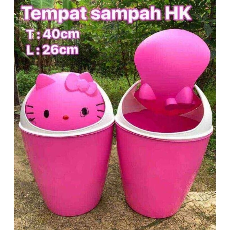 Hello Kitty Character Trash Can | Shopee Singapore