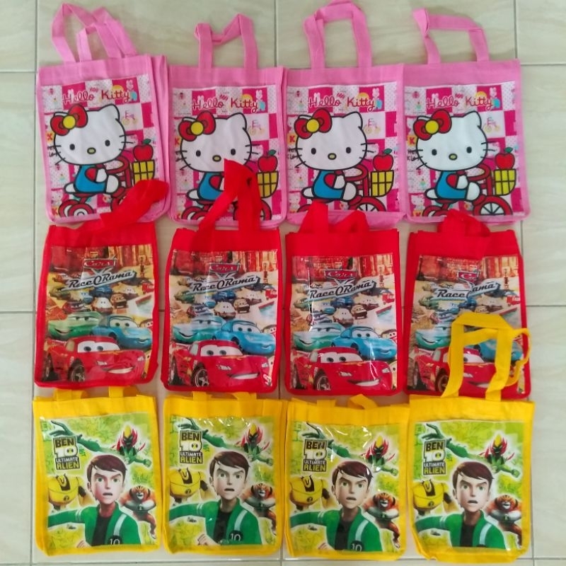 MERAH Package of 1 Dozen (12 Pcs) - Red Pink Yellow - Hampers Bag ...
