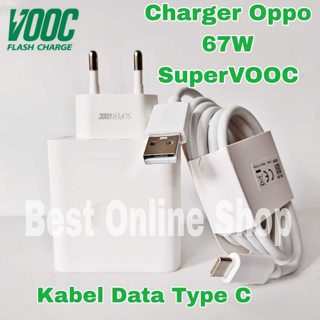 Charger Oppo A78 4G A98 5G Reno 11 5G Reno 10 5G Reno 8T 5G Find N3 67W ...