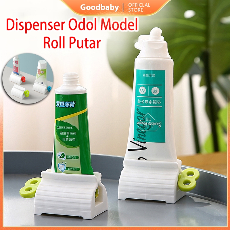 Goodbaby Toothpaste Dispenser Roll Model Swivel Clamp Toothpaste Roller ...
