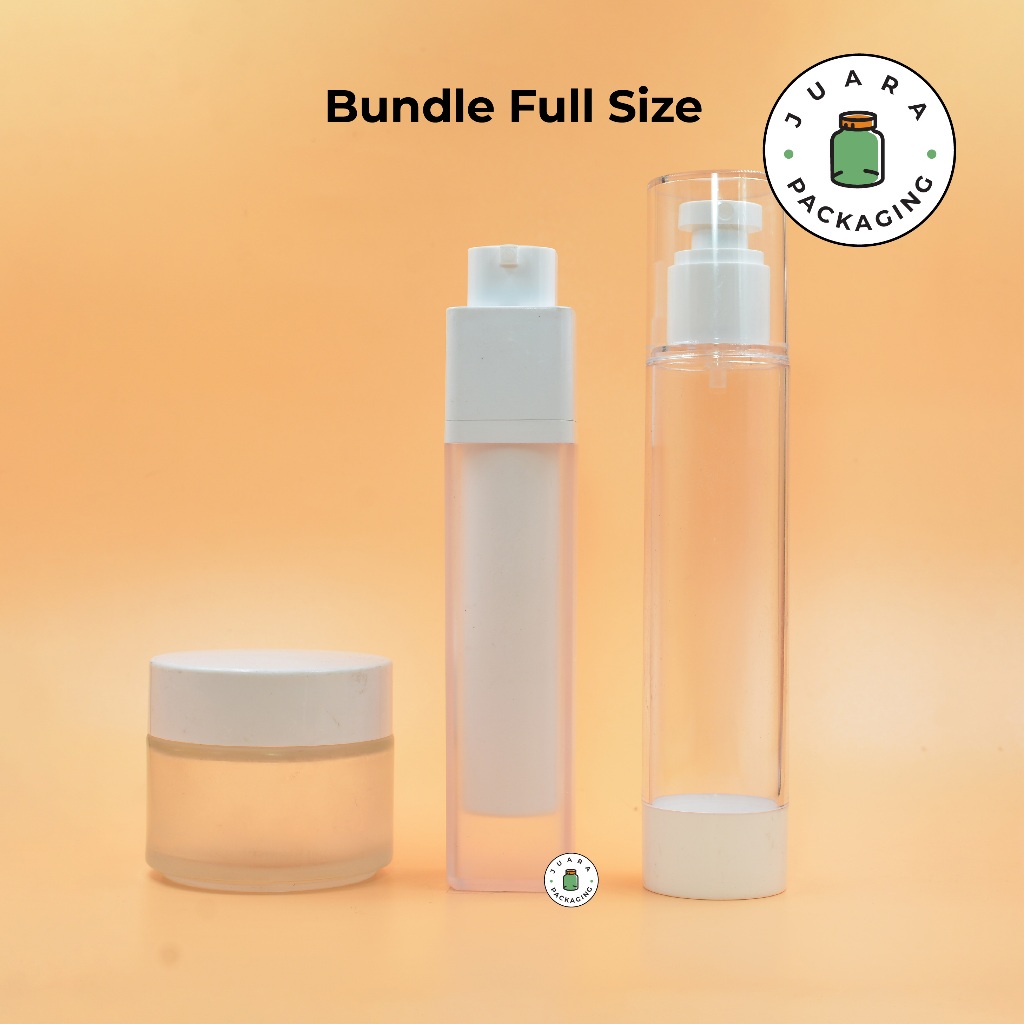 Bundle Fullsize Makeup Packaging Airless Spray Bottle Airless Pump ...