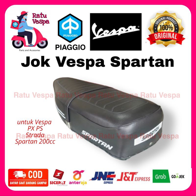 Vespa Spartan 200cc PX PS seat, good quality, spring frame | Shopee ...
