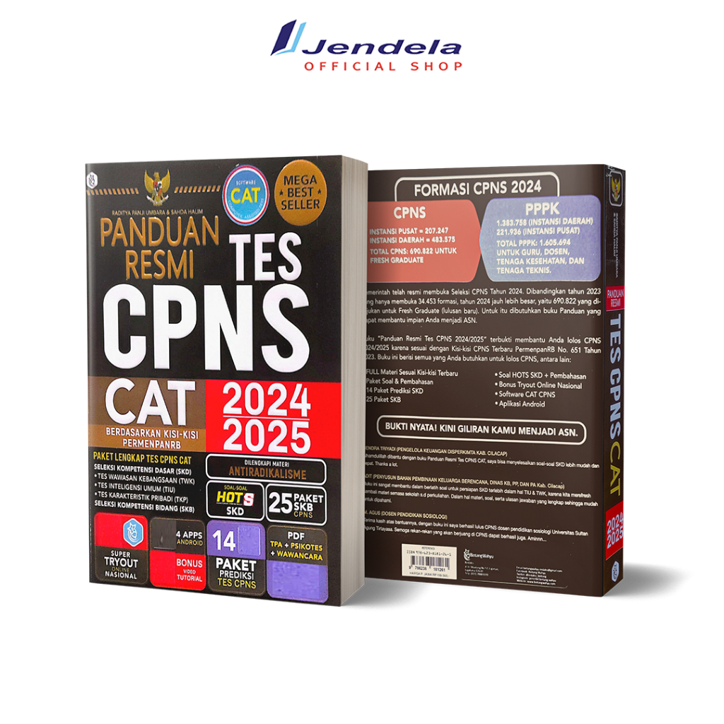 Official Guide to CPNS CAT Test 2024 - 2025 Raditya Panji Umbara Sahda ...