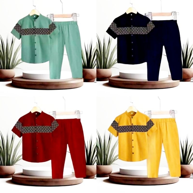 Muslim Clothes For Boys. KOKO BATIK MOTIF/KOKO Suits For Boys. The ...