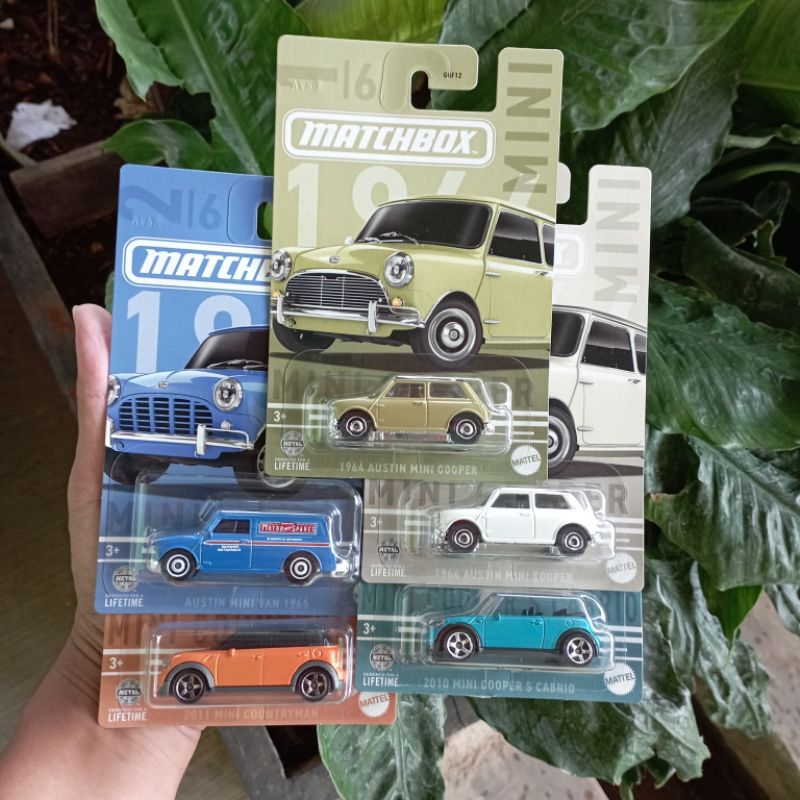 Matchbox MINI COOPER SERIES | Shopee Singapore