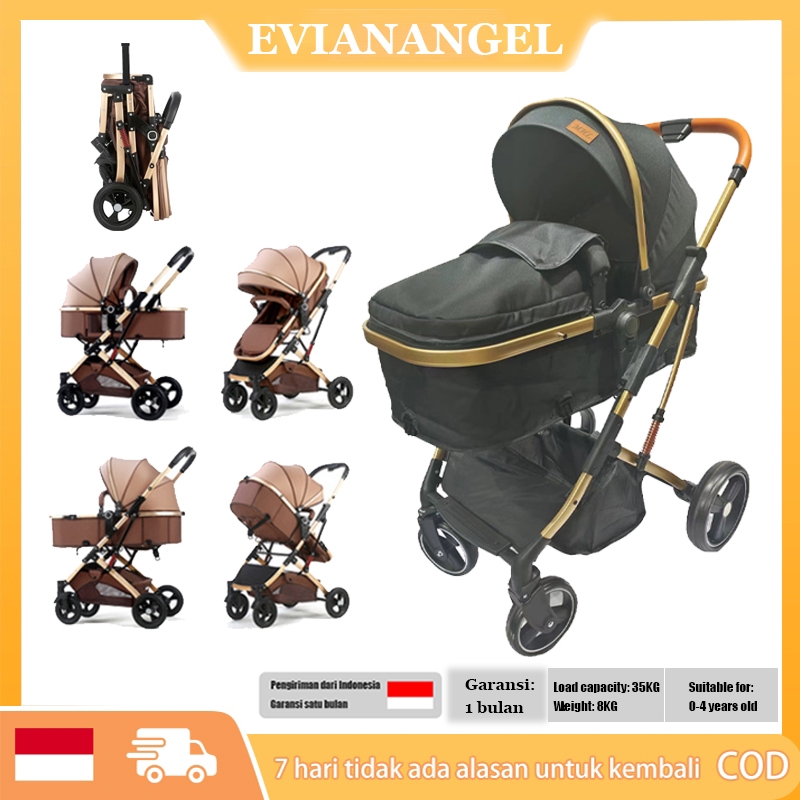 Baby Stroller Folding Baby Stroller Newborn 0-3 Years Baby Stroller ...