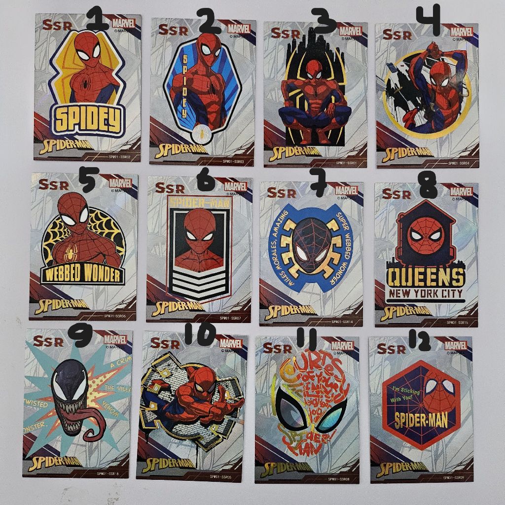 [Official Marvel] Marvel] Marvel Spiderman SSR UR 60th Anniversary ...