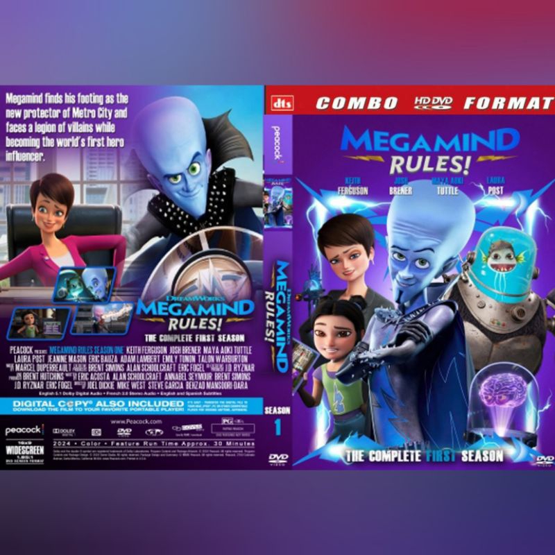 Megamind Rules Cartoon Cassette (2024) | Shopee Singapore