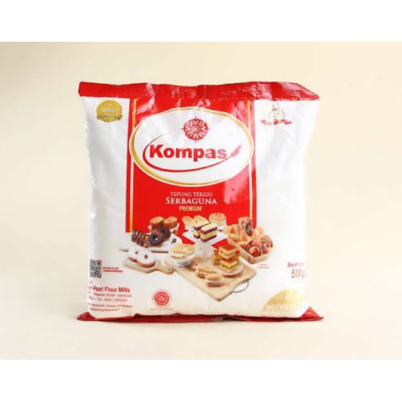 All-purpose wheat flour compass 500gr | Shopee Singapore