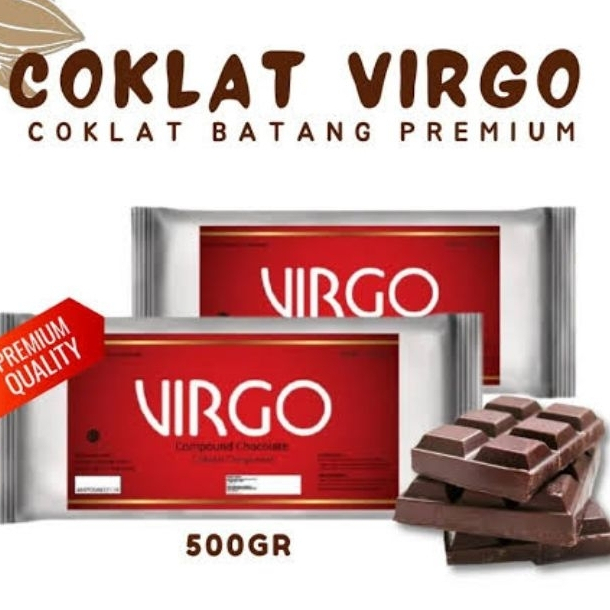 Virgo Sweet Dark Compound Chocolate 500gr | Shopee Singapore