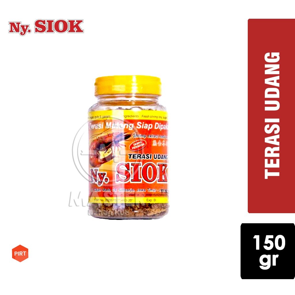 Ny Siok Shrimp Paste / Ready-to-Use Cooked Shrimp Paste [150 gr ...