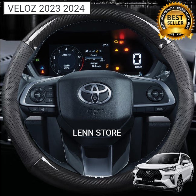 Toyota Veloz 2022 2023 2024 2025 Carbon Steering Wheel Cover | Shopee ...