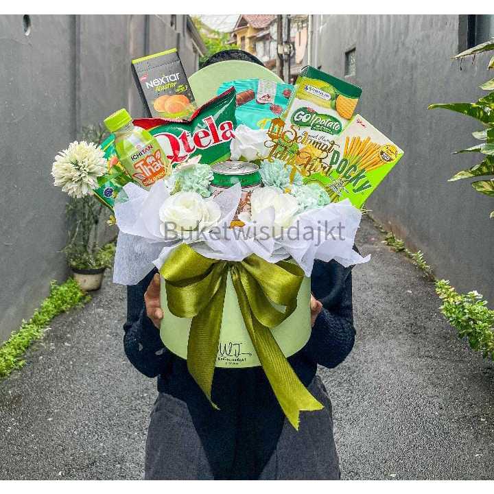 Bloom Box Hampers Snack One Tone / Hampers Eid / Hampers Ramadhan ...