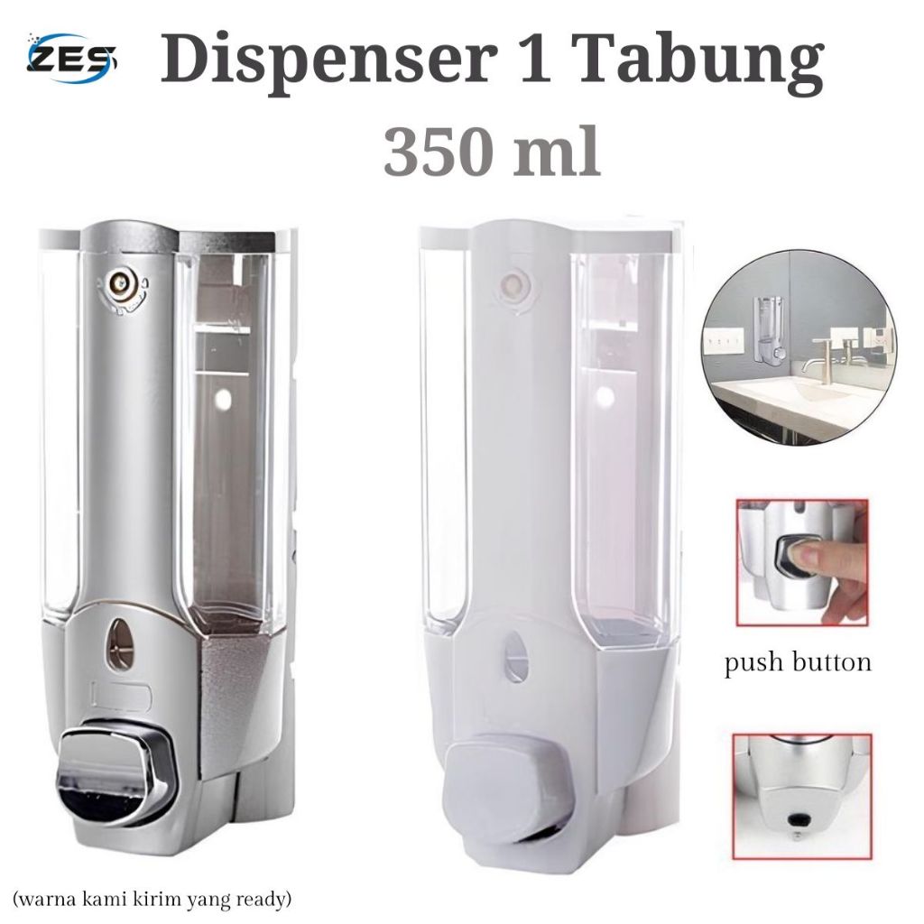 Single Liquid Soap Tube Dispenser 1 Tube Touch Soap 350ml | Shopee ...
