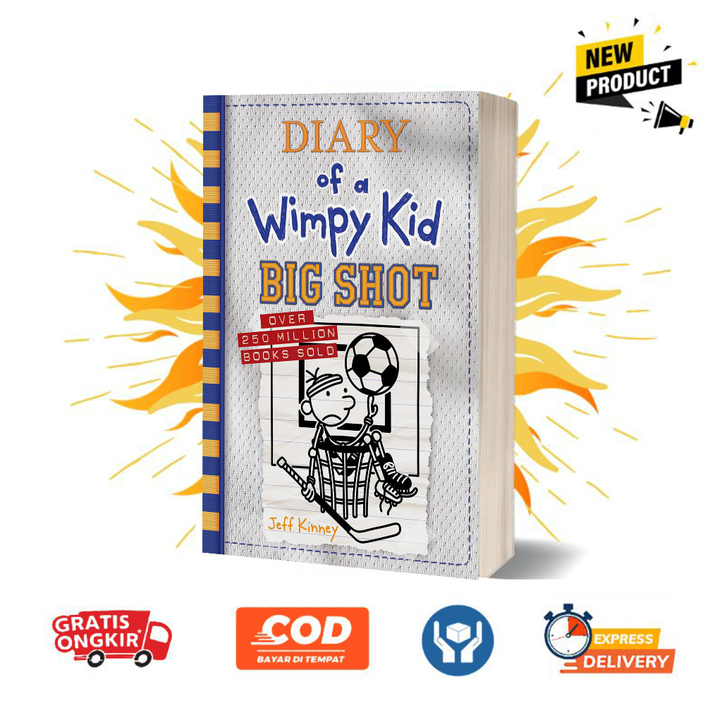 Big Shot (Diary of a Wimpy Kid Book 16) by Jeff Kinney (English ...