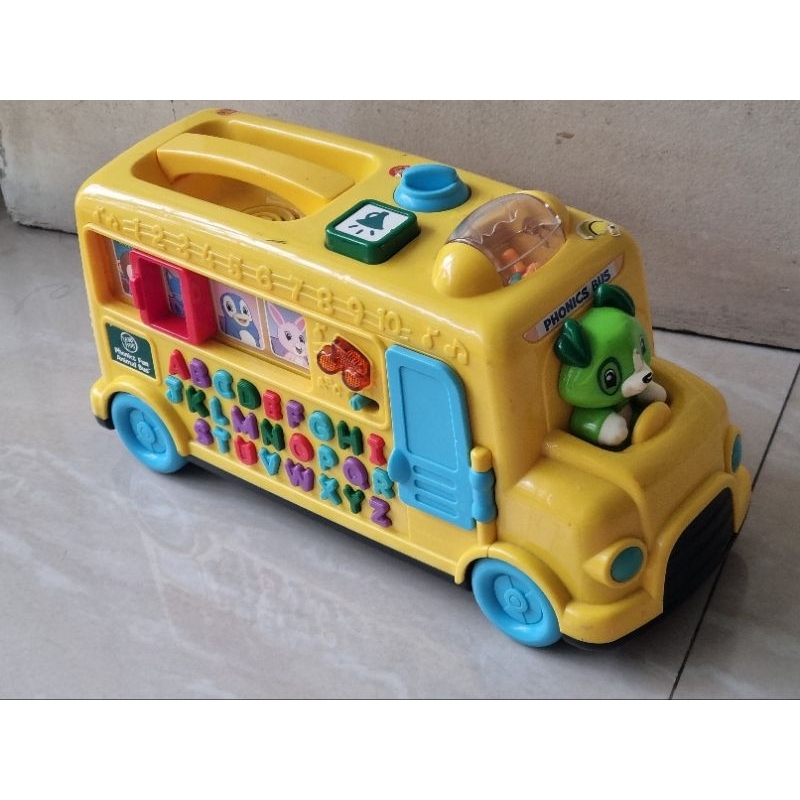 Educational toys Leap Frog phonics fun animal bus - alphabet animal bus ...