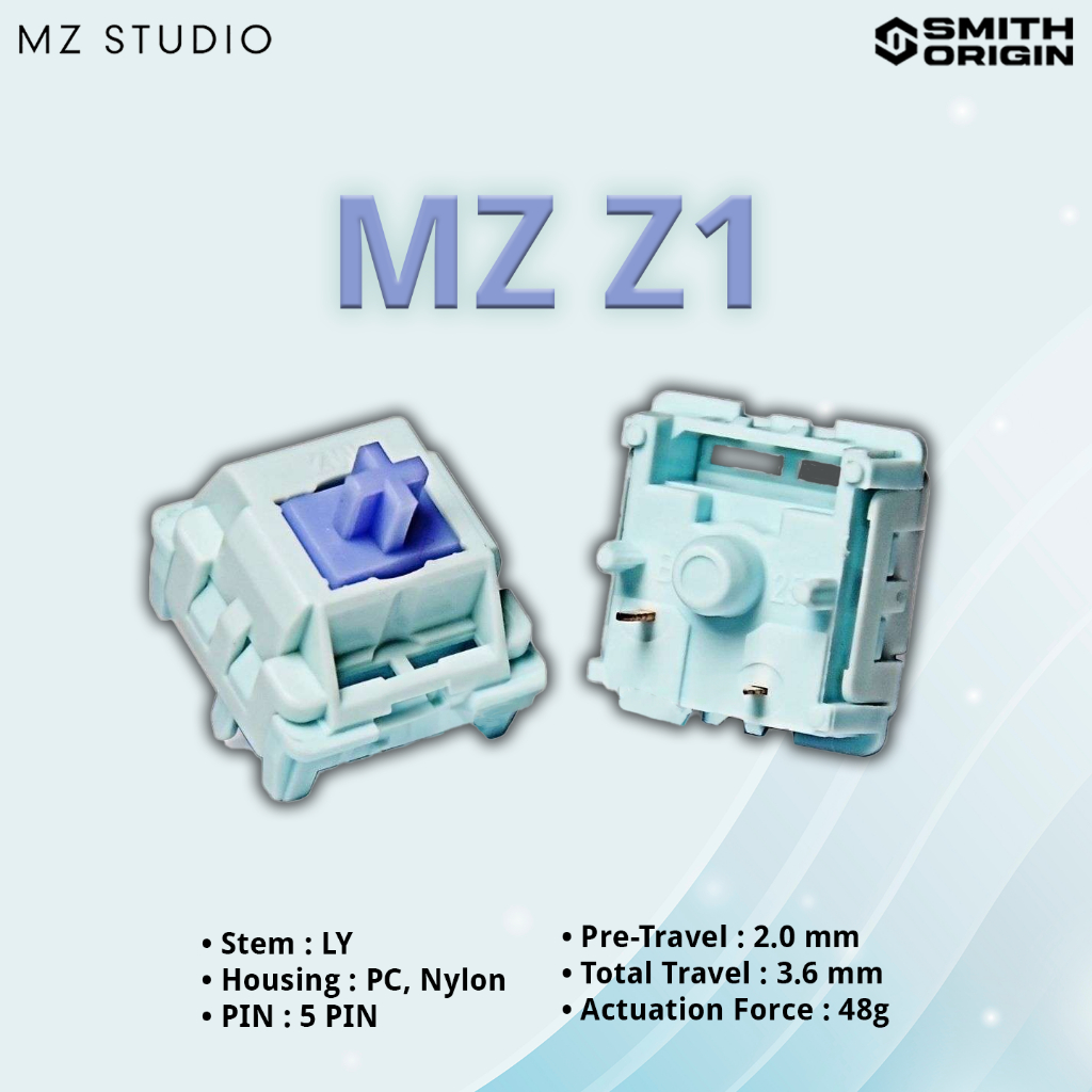 Mz Studio Z1 Linear Switches Mechanical Keyboard | Shopee Singapore