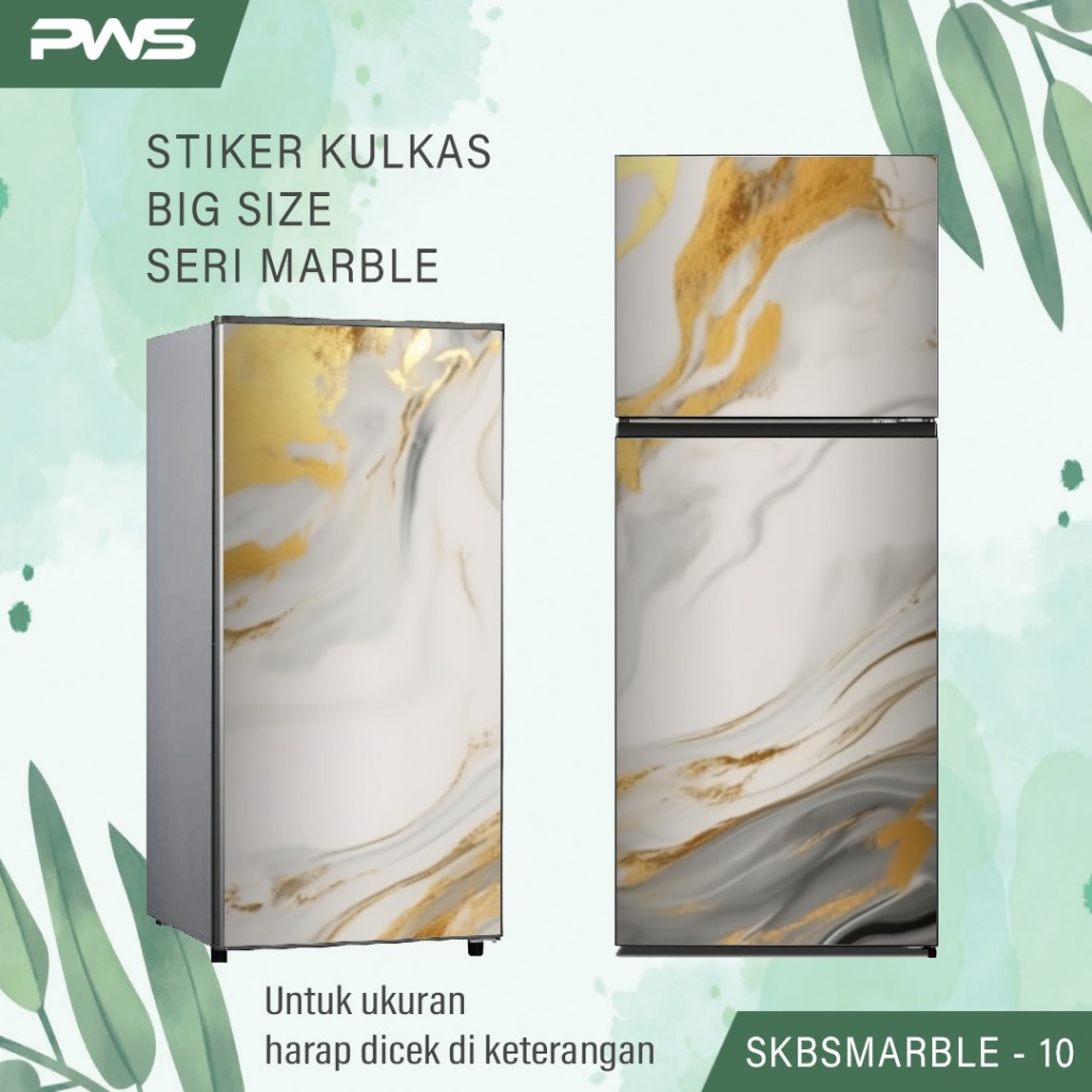 Latest Design Marble Refrigerator Sticker/1-Door 2-door Refrigerator ...